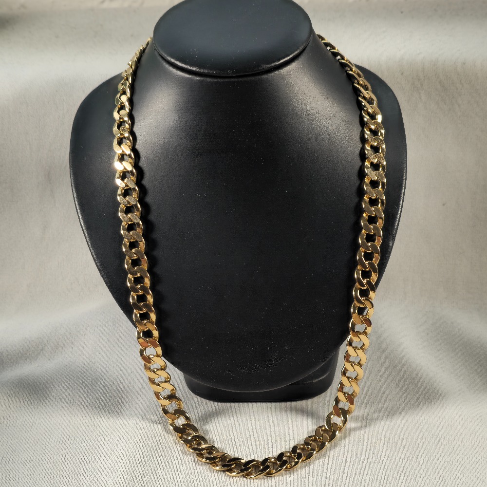 9ct Gold 22" Curb Chain - Own4Less
